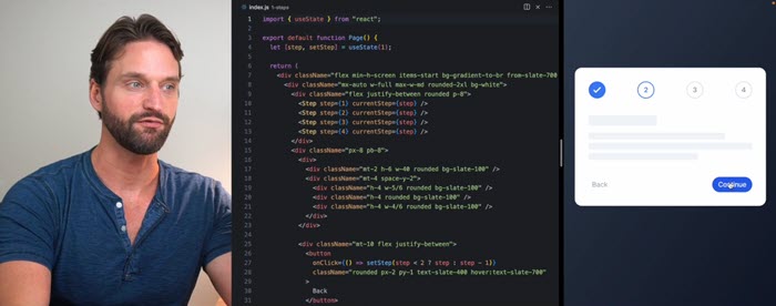 Build UI – High-quality videos on frontend development