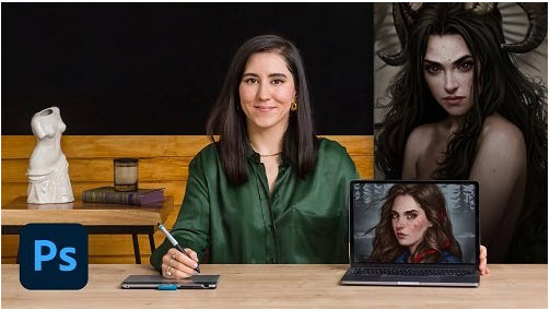 Digital Painting of Characters in Photoshop