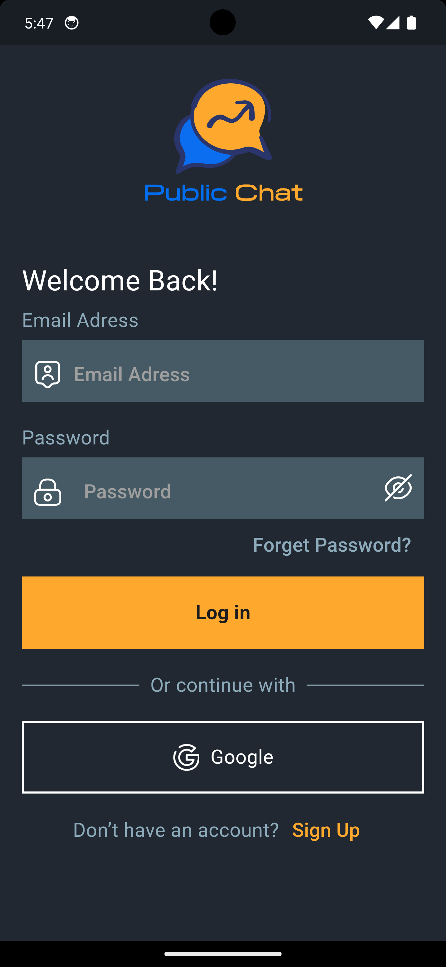 GitHub - RashadPro/flutter_public_chat